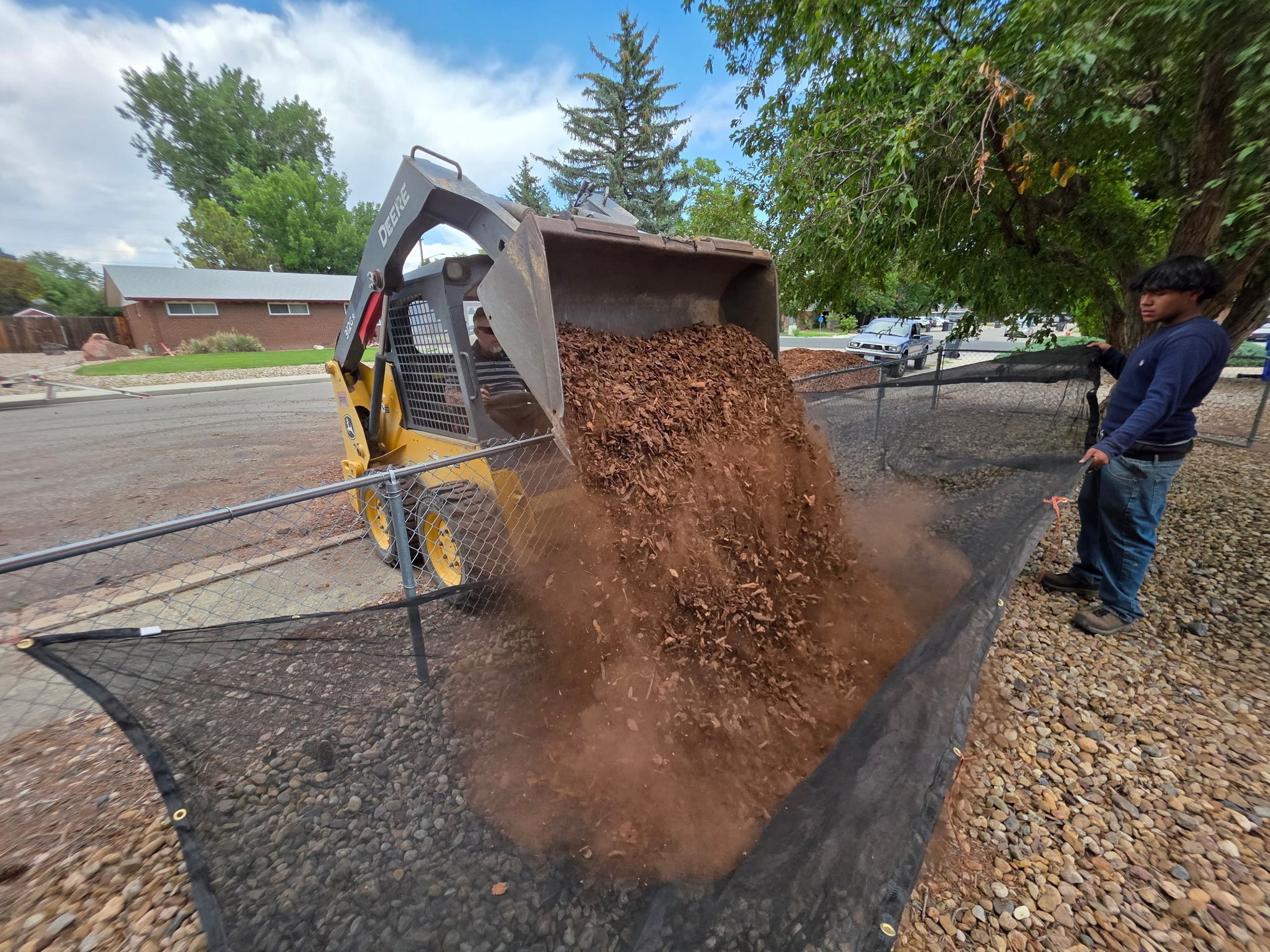 Rock & Mulch Installs — CLS-SUPPLY